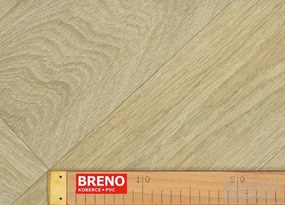 Breno PVC SPRING Laura P35 – rybí kost, šíře 400 cm