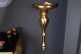 Nástěnná konzola Baroque Scala 80cm zlatá/ 42265