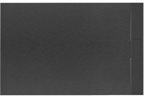 Rea - Sprchová vanička Bazalt - černá - 120x90 cm