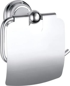Slezák - RAV Držák toaletního papíru s krytem chrom Koupelnový doplněk MORAVA RETRO  Barva: Chrom, kód produktu: