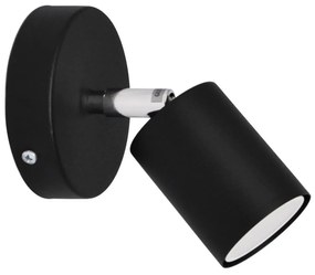 Helam | LED Nástěnné bodové svítidlo TUNE 1xGU10/6,5W/230V černá | HE1398