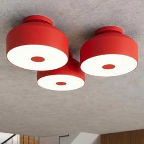 Sollux Lighting Stropní svítidlo OMIQ červené