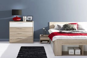 Casarredo - Komfort nábytek Ložnice MILO ( postel 160, komoda 4S, skříň )