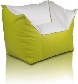 Sedací vak sofa xl ekokůže TiaHome - limetková