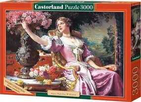 Castorland 300020 Puzzle Žena ve fialových šatech / 3000 dílků / od 9
