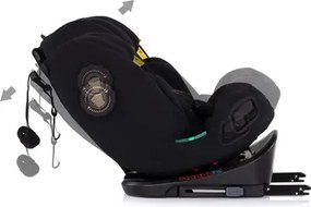 CHIPOLINO Autosedačka Techno i-Grow i-Size Noir / 40-150 cm / Isofix 3