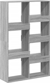 Knihovna šedá sonoma 100 x 33 x 155,5 cm kompozitní dřevo 3309398