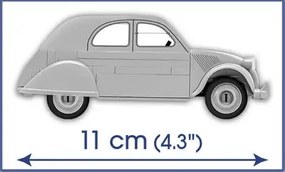 COBI 24510 Citroen 2CV typ A (1949) / 80 dílů / 1:35 / od 5 let