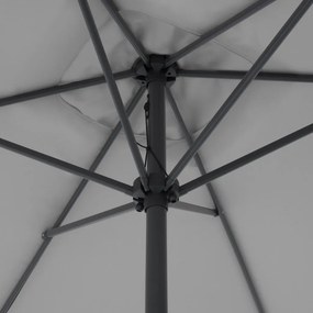 Doppler LIFE zahradní slunečník 250 x 200 cm světle šedá
