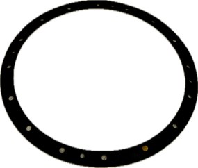 Vagnerpool Těsnění příruby světla VA, AstralPool, Led + 300W (1KS)