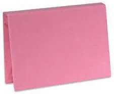 BABYMATEX Prostěradlo Jersey s gumou, 60x120 cm Růžová