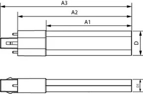 LED žárovka G23 Philips CorePro LED PLS 5W 2P 5W (PL-S 9/11W) teplá bílá (3000K)