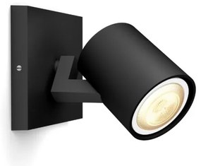 Philips - LED Stmívatelné bodové svítidlo Hue RUNNER 1xGU10/4,2W/230V + DO černá