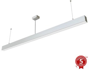 APLED - LED Lustr na lanku LOOK LED/58W/230V 4000K 150 cm stříbrná