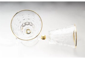 BOHEMIA PRESTIGE CONTE GOLD SKLENICE NA VÍNO 260ML SADA 6 KS