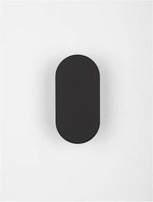 NV 9002866 Venkovní nástěnné svítidlo OFIR černý hliník a akryl LED 10.3W 3000K 220-240V 92st. IP54 - NOVA LUCE