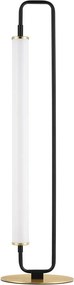 Bílá/matně černá kovová LED stolní lampa (výška 68 cm) Wetro – Nova Luce