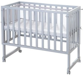 Šedá postýlka 90x45 cm – Roba