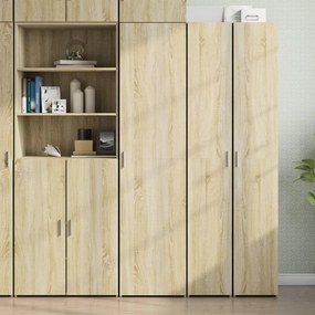 Skříň highboard dub sonoma 45 x 42,5 x 185 cm kompozitní dřevo 3281408