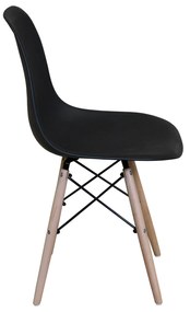IDEA Jídelní židle UNO černá