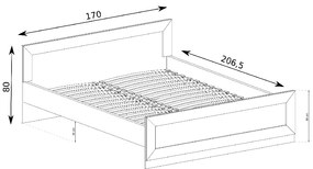Ložnice TADEUSZ L | 5 dílů | dub lefkas