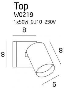 MAXlight W0219 bodové svítidlo TOP