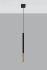 Lustr SOLLUX Mozaica 1 G9 1x40W bez zdroje SL.0891 černá/zlato