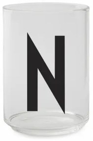 Personal Drinking Glass, písmeno N Design Letters