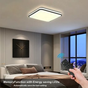 BRILAGI - LED Stm. strop. svítidlo SMART LED/24W/230V 43x43 cm Wi-Fi Tuya + DO