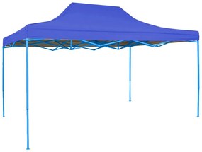 Skládací zahradní pavilon - různé typy - 2,9x4,25m - modrá - pavilon+přenosná taška