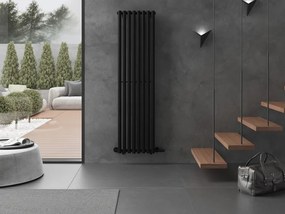 Mexen Nevada dekorativní radiátor 1800 x 480 mm, 940 W, černý - W201-1800-480-00-70