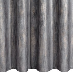ZATEMŇOVACÍ ZÁVĚS NA PÁSCE ESTEL 140X270 CM GRAFITOVÁ