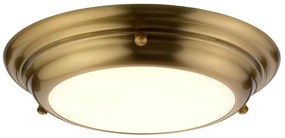 Elstead Koupelnové stropní svítidlo WELLAND FS-AB mosaz/LED 12W