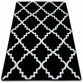 Kusový koberec Mira černý, Velikosti 200x290cm