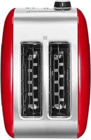 KitchenAid 5KMT221EER červená / Toaster / 2tousty / nerez