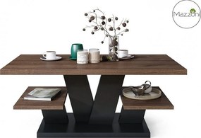 Casarredo - Komfort nábytek Konferenční stolek VIVA 110x60 cm dub/černá