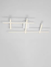 LED stmívatelné bílé designové stropní svítidlo Pace