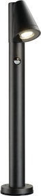 LA 1008014 T-TUBE 70 POLE venkovní volně stojící svítidlo, GU10, jednoduché, senzorové, IP44, max. 10 W, černé - BIG WHITE (SLV)