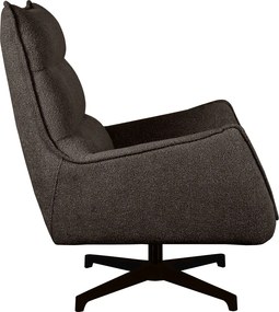 LABEL51 Otočné křeslo RODIA hnědé MS-81.019