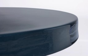 Konferenční stolek nali ø 40,5 cm modrý MUZZA