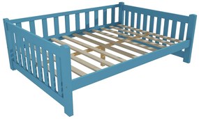 Vomaks Dětská postel DP 035 XL Rozměr: 120 x 200 cm, Barva: barva modrá