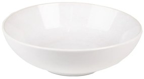 Bílo-béžová miska na polévku Beillo - Ø 18*5 cm / 500ml