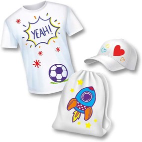 SES CREATIVE Barvy na textil 6ks kreativní set v krabici 00364