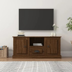 816463 vidaXL TV skříňka hnědý dub 100 x 35,5 x 45 cm kompozitní dřevo