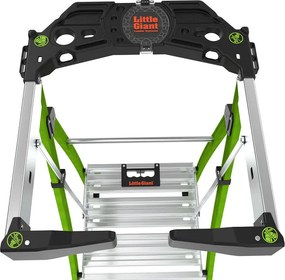 Little Giant | Fortress – sklolaminátové schůdky pro bezpečnou práci ve výšce model: 4, dosah: 307 cm