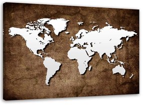 Gario Obraz na plátně Stará mapa světa Rozměry: 60 x 40 cm