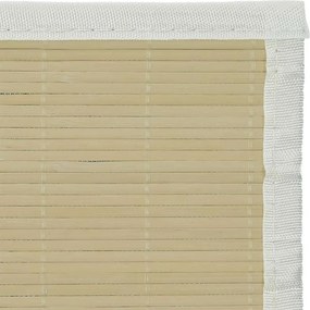 Koberec bambus 160 x 230 cm přírodní 245821