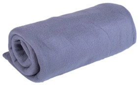 Fleecová deka šedá 150 x 200 cm