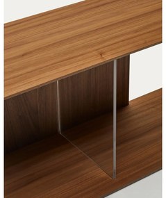 Hnědý modulární policový systém v dekoru ořechu 4 ks 168x76 cm Litto – Kave Home
