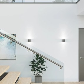 Sollux Lighting Nástěnná lampa ORBIS 1 antracitová
